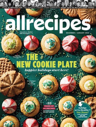 Allrecipes December/January (発売日2022年11月26日) | 雑誌/電子書籍/定期購読の予約はFujisan